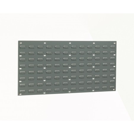 Grey Imperial Epoxy Powder Coated Louvre Panel 457mm (18") Wide
