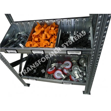 Galvanised Modular Bin Levels - Suit SH030